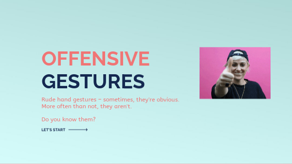 Hand Gestures | Genially