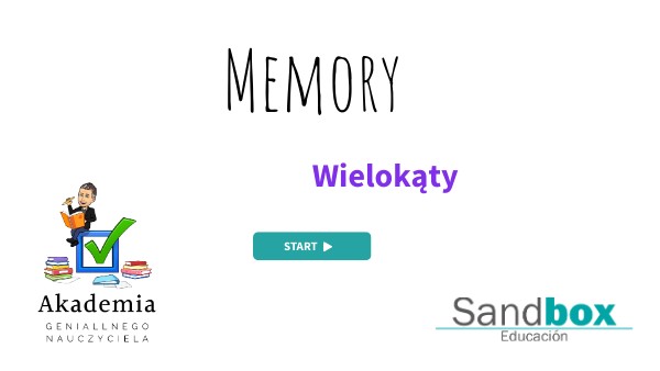 Memory wielokąty | Genially