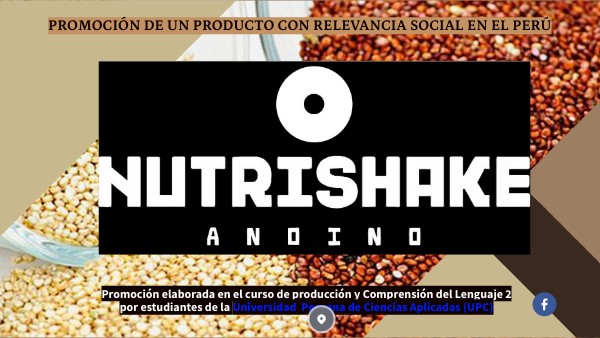NUTRISHAKE ANDINO | Genially