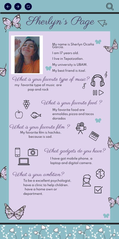 "My web page" - Writing project | Genially