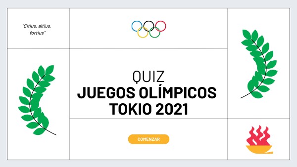 QUIZ JUEGOS OLÍMPICOS | Genially