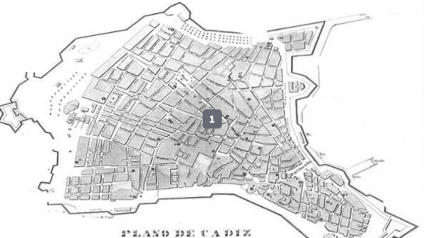 The war of independence in Cádiz and Constitution of Cádiz of 1812