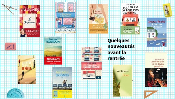 Nouveautés de la rentée