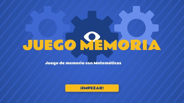 Juego de Memoria con Números | Genially