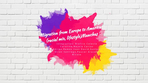 Migration from Europe to America (racial mix, lifestyle) | Genially