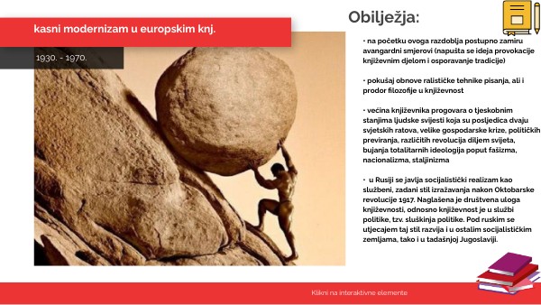 kasni modernizam | Genially