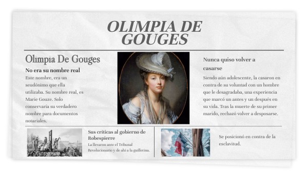 Olimpia de Gouges | Genially