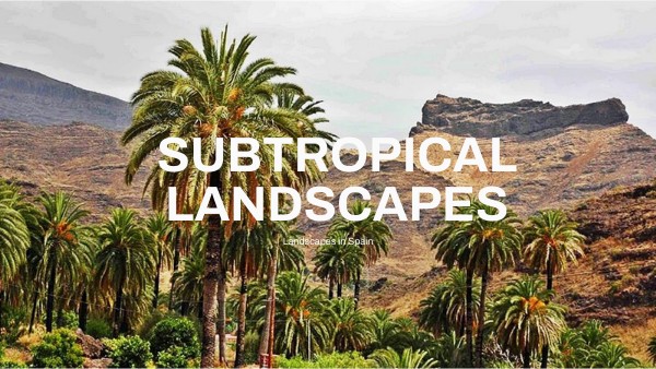 Copia - SUBTROPICAL LANDSCAPES