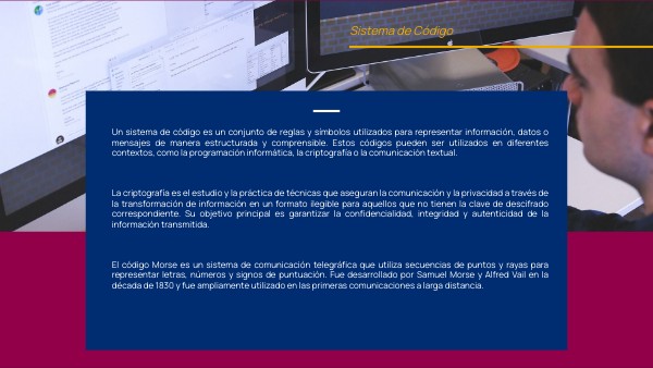 Sistema de código | Genially