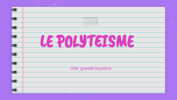 Le polyteisme