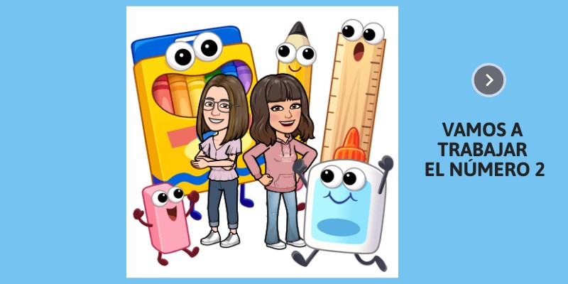 TRABAJAMOS EL NÚMERO 2. | Genially