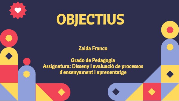 Objectius | Genially