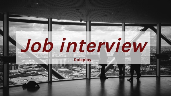 B1 - Job interview (landscaping)