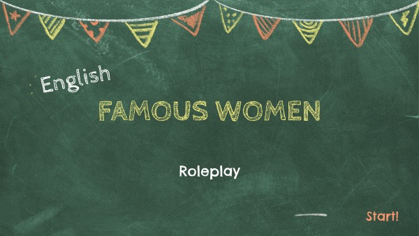 A2-B1 - Famous Women | Genially