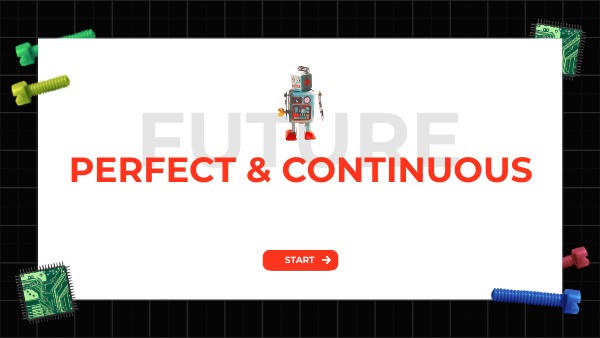 Book4 - Unit 4A - Future P and Future Cont - ROBOTICS QUIZ | Genially
