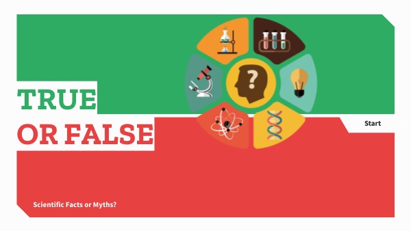 Book4 10A - Scientific FactsTRUE OR FALSE | Genially