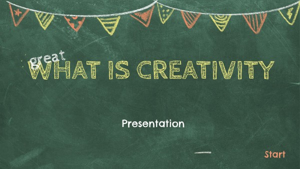 ANIMATED CHALKBOARD PRESENTATION | Genially