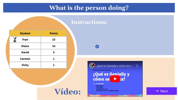 Class April 23rd | Genially