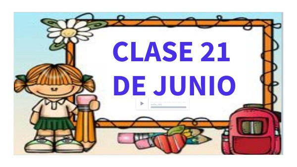 CLASE 21 DE JUNIO