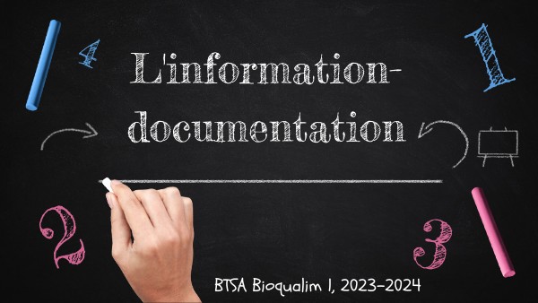 Info-documentation 2023-2024 | Genially