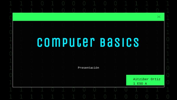 COMPUTER BASICS | Genially