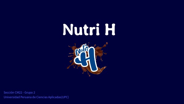 Nutri H | Genially