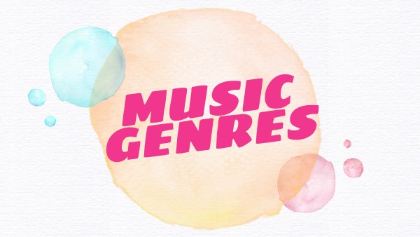 MUSIC GENRES | Genially