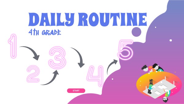 DAILY ROUTINE YEAR 4 | Genially