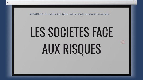 Les sociétés face aux risques | Genially
