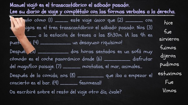 Diario de viaje - indefinido | Genially