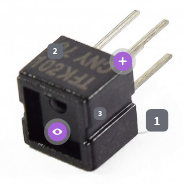 Sensor infrarrojo CNY70 Játiva David