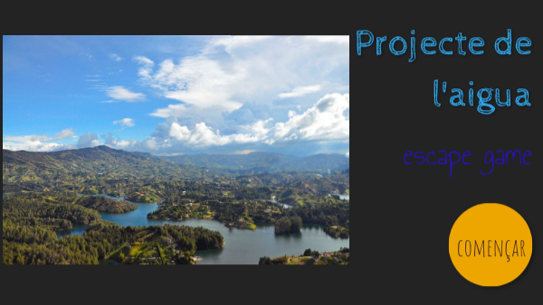 PROJECTE DE L'AIGUA | Genially