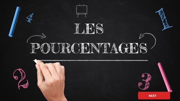 LES POURCENTAGES | Genially