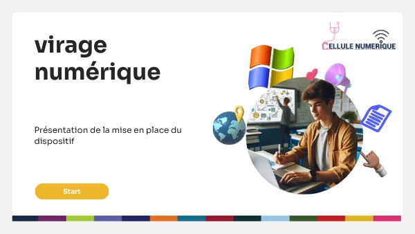 Présentation virage numérique ISC | Genially