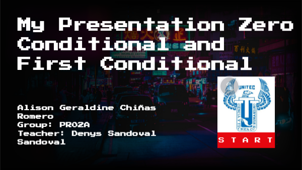 Presentation Conditionals | Genially