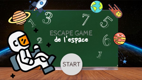 ESCAPE GAME ESPACE | Genially