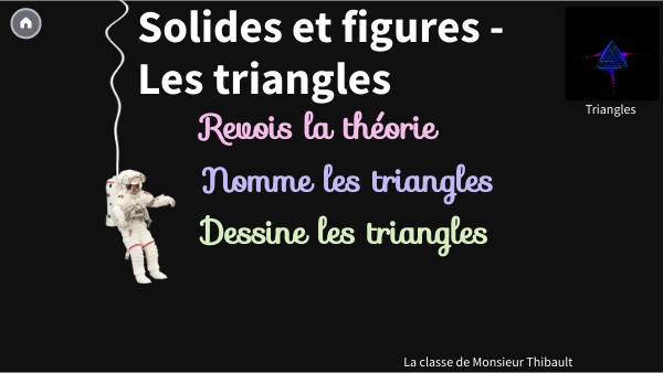 Les triangles | Genially