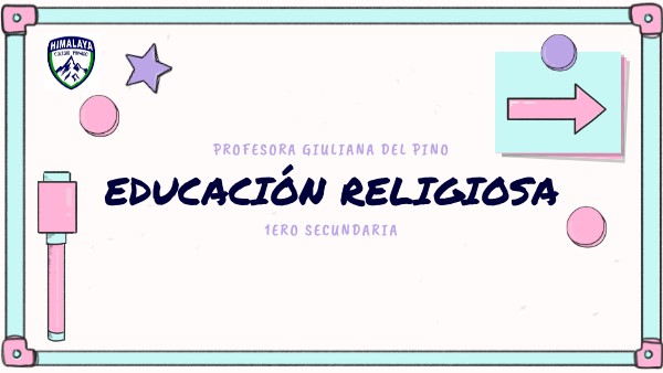 1ERO SEC RELIGIÓN GIULI