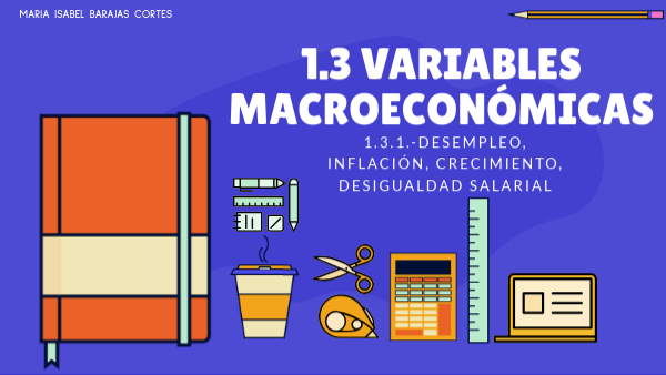 1.3 VARIABLES MACROECONOMICAS