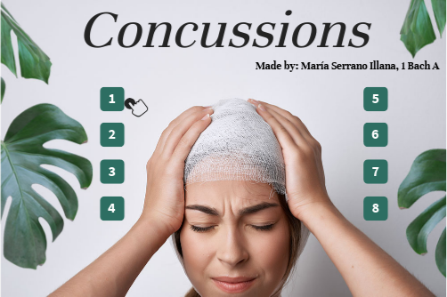 First Aids Test Concussions | Genially