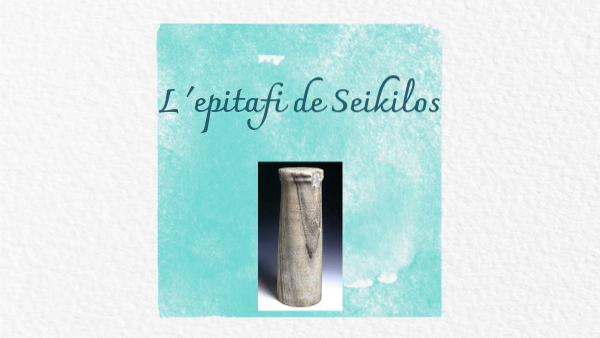 L'epitafi de Seikilos:Ainhoa Fernàndez