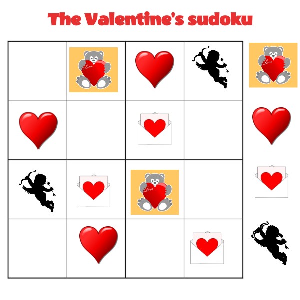 Sudoku - Valentines Days
