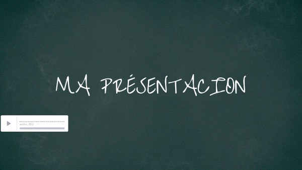 MA Présentacion | Genially
