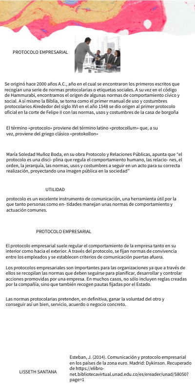 PROTOCOLO EMPRESARIAL | Genially