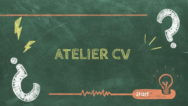 Atelier CV | Genially