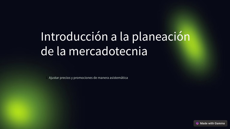 Planeación de la mercadotecnia | Genially