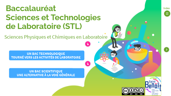 Présentation STL Lycée Saint-Benoît | Genially