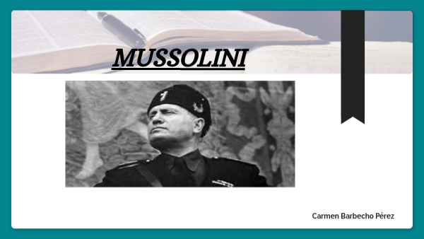 Mussolini | Genially