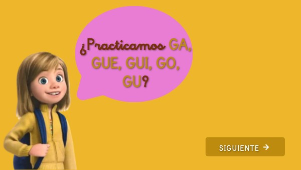 Ga, gue, gui, go, gu | Genially