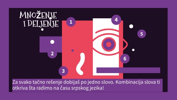 množenje i deljenje